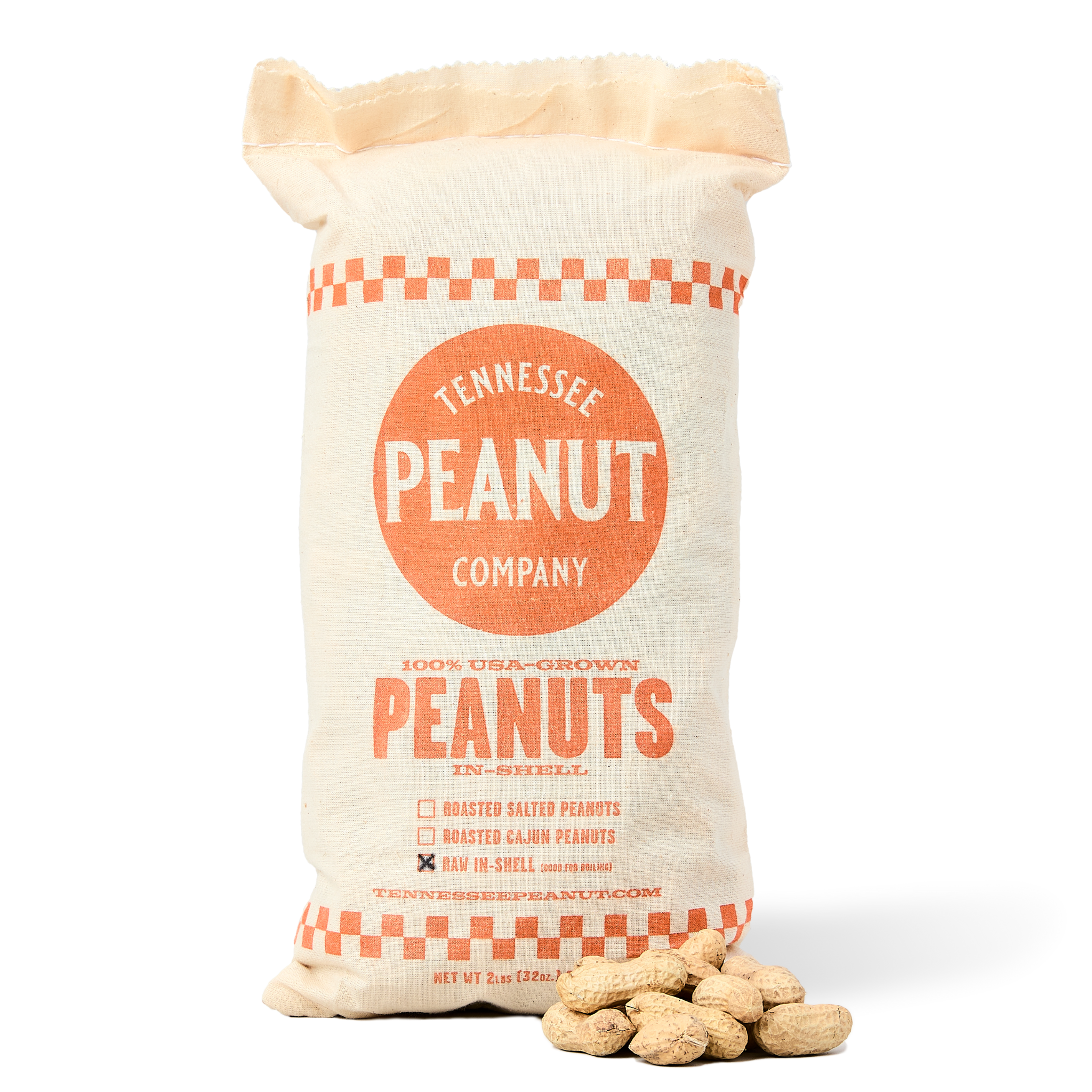 Raw 2 Pound In-Shell Peanuts (For Boiled Peanuts) – Tennessee Peanut ...